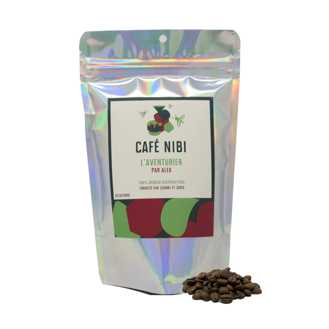 Café Nibi - L'Aventurier Par Alex-Café En Grain 200 G