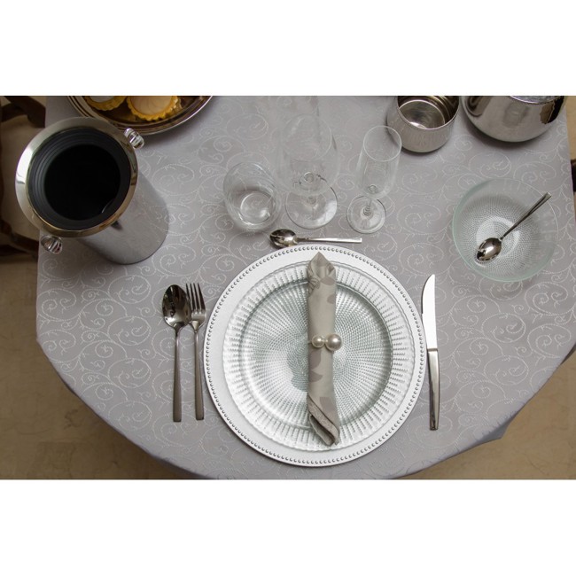 Aulica Set De 6 Assiettes Plates En Verre Perla