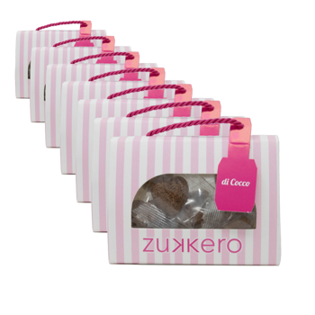 Zucker-Herzen mit Kokosblütenzucker 60 gr.